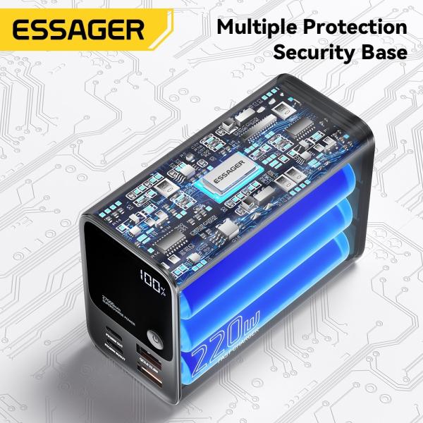 ESSAGER F3002 Serie Großkapazität Power Bank 27000mah Für Telefon