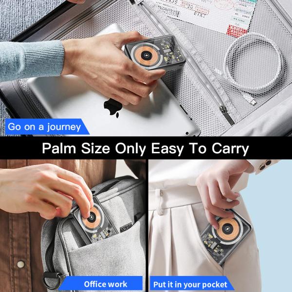 Quality USB A PD20W Charging 10000 mAh Power Banks Wireless 15W Essager 2022 Benchy for sale