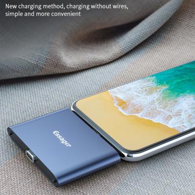 China Mini Charger Power Banks 1320mAh Micro USB C LED Emergency Magnetic Power Bank for sale