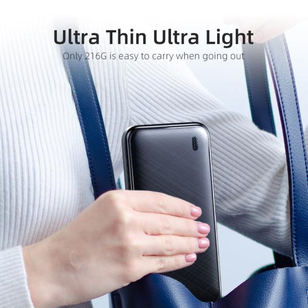 Quality Tartan Ready Stock 10000 MAh Power Banks 2USB 2.4A Mini Power Station for sale