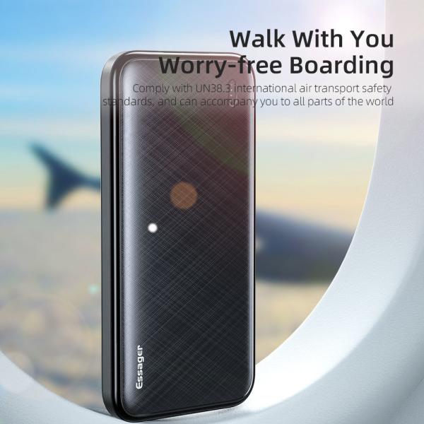 Quality Tartan Ready Stock 10000 MAh Power Banks 2USB 2.4A Mini Power Station for sale