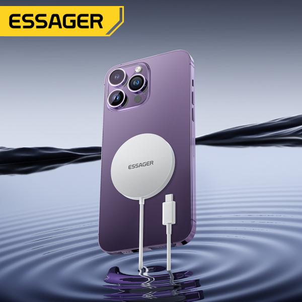 ESSAGER ES-WC07 Series 15W Quick Fast Charge Magnetic Wireless Charger for iPhone