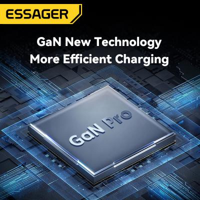 China Essagar GaN Chargers 120W USB Type-C  3 Type C And 1 USB A Fast Cell Phone Wall Charger for sale