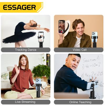China 1200mah Battery Car Phone Holders With 360 Face Tracking Gimbal AI Smart Core Recognition Control for sale