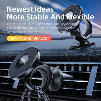 Cina Specchio 360 rotazione N52 Magnetico portatelefoni auto regolabile 6PCS in vendita