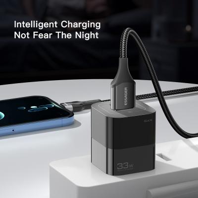 China Universal Pd Usb C Power Adapter Brick 5v US Plug 30W 33W Fast Charging for sale