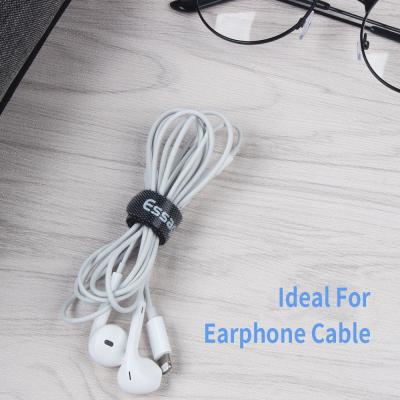 Cina Essager 2022 Organizzatore di cavi Prezzo all'ingrosso 1/5/10/20/PCS Organizzatore di cavi nero Winder Wire Clips Cable Management in vendita