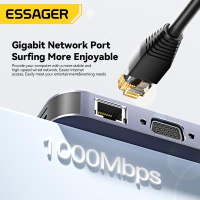 China Maple Harp 11 In 1 Usb C Hub PD 100W Fast Charging 5Gbps 32GB SD Card 10 Ports for sale