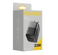 Quality QC 3.0 PD USB Wall Charger USB A Type C Mini Travel Phone Charger 33W 5V 4A for sale