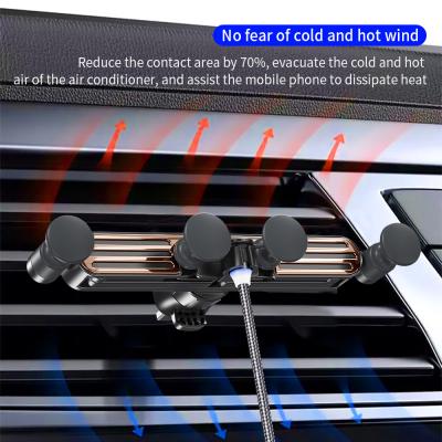 China Grid Gravity Car Holder Gravity Sensor For 65-88mm Mobile Phone for sale