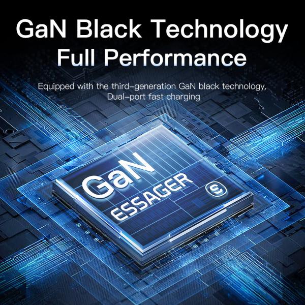 Quality GaN EU US UK Port Digital Display Travel Power Phone Charger Fast Charging 33W for sale