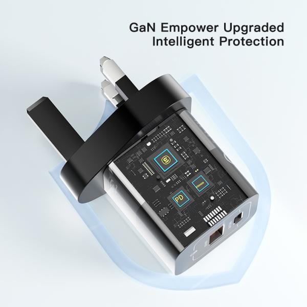Quality Essager 2022 Square Brick Phone Type C Port USB Travel Wall Charger Micro 33w for sale