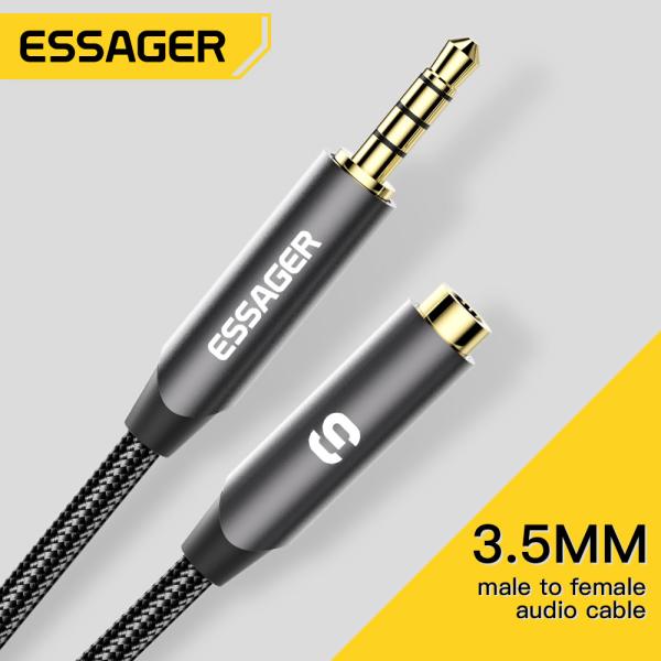 Lingering Sound Male to Female Audio Cables 3.5mm Jack For Microphone