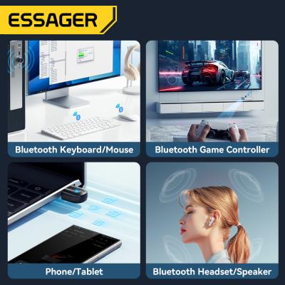 中国 ESSAGER ES-BT13 シリーズ USB A から Bluetooth アダプタ V5.3 10m-20m 送信範囲 販売のため