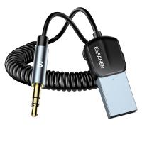 Quality Essager EB01 Series Male 3.5mm Jack Audio Bluetooth Adapter Blue Tooth Receiver for sale