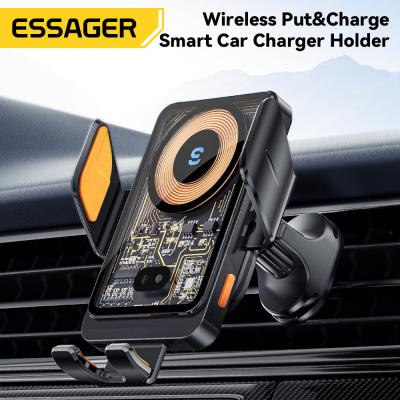 Cina ESSAGER Serie T11 Porta caricabatterie per auto senza fili Sosta di ricarica del telefono senza fili 5V/2A in vendita