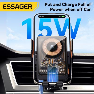 Cina ESSAGER Serie T11 Porta caricabatterie per auto senza fili Sosta di ricarica del telefono senza fili 5V/2A in vendita