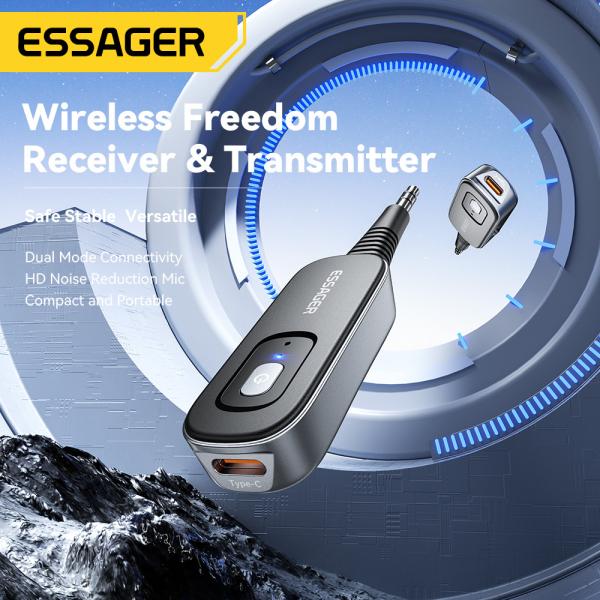 Quality Male Aux 3.5mm Bluetooth Adapter Receiver Blue Tooth Transmitter for sale