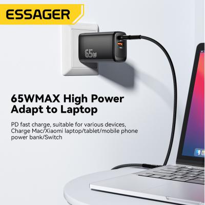 China ESSAGER JT-G65Q Series Portable Fast Charger 65W For Android Phone Charger for sale