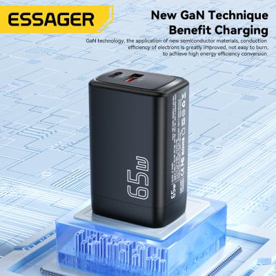 China ESSAGER JT-G65Q Series Portable Fast Charger 65W For Android Phone Charger for sale
