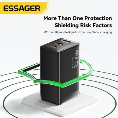 Cina ESSAGER G671A2CU Serie USB caricabatterie veloce tipo C caricabatterie veloce 67W in vendita