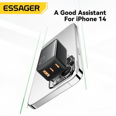 Cina ESSAGER G671A2CU Serie USB caricabatterie veloce tipo C caricabatterie veloce 67W in vendita