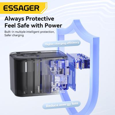 China ESSAGER JY-307Max Series 35W Best Portable Universal Phone Charger for sale