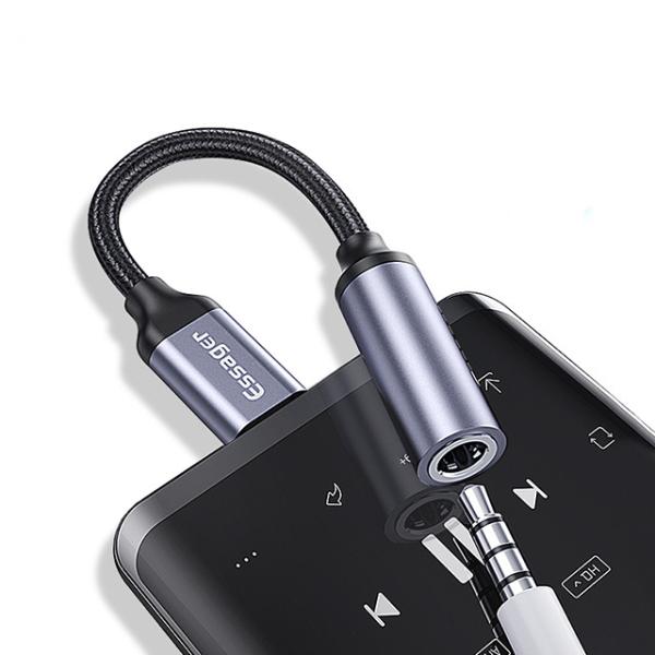 Quality Type C To 3.5mm Jack AUX Adapter Cable For Huawei P30 P20 Pro Xiaomi Mi USB C To for sale