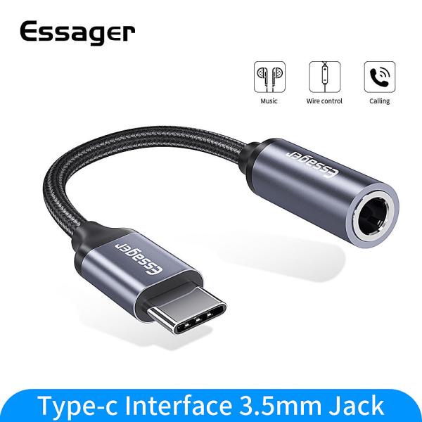 Quality Type C To 3.5mm Jack AUX Adapter Cable For Huawei P30 P20 Pro Xiaomi Mi USB C To for sale