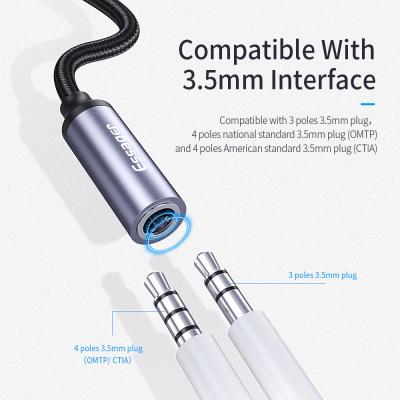 China Type C To 3.5mm Jack AUX Adapter Cable For Huawei P30 P20 Pro Xiaomi Mi USB C To 3.5 Earphone Audio Converter for sale