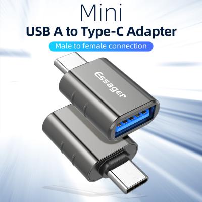 China USB2.0 TO Type C Laptop Adapter Support 3A Fast Charging Data Transmission Type C Adapter for sale