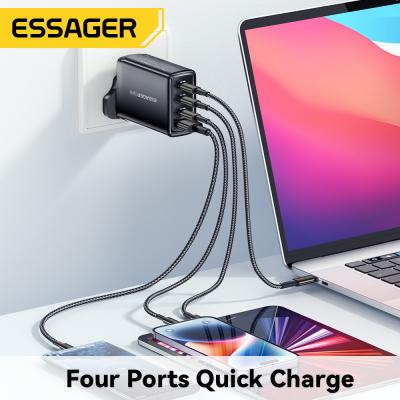 Cina Essager 2023 Best New Product Telefono accessori ricarica rapida 3C1A Portable Travel 120w caricabatterie in vendita