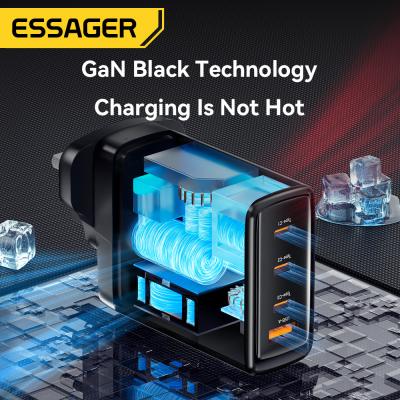 Cina Essager 2023 Best New Product Telefono accessori ricarica rapida 3C1A Portable Travel 120w caricabatterie in vendita