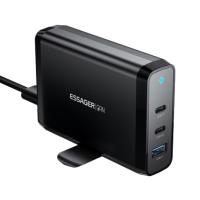 Quality Dual USB Ports Travel Type C Desktop GaN Chargers 140w Quick Charging Phone for sale