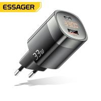 Quality USB A Type C GaN Chargers Mini Fast Charging 33W With Cable EU Standard for sale