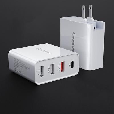 Cina Essager 2021 Earl 4 porte PD QC3.0 doppia 2.4A porte 48W 30W PD caricabatterie per telefono in vendita