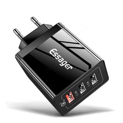 China Essager Fangbo 30W Quick Charge 3.0 Tipo C Carregador de telefone USB C para iP Samsung Xiaomi à venda