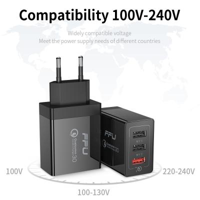China Essager Fangbo 30W Quick Charge 3.0 Type C USB C Phone Charger for iP Samsung Xiaomi for sale