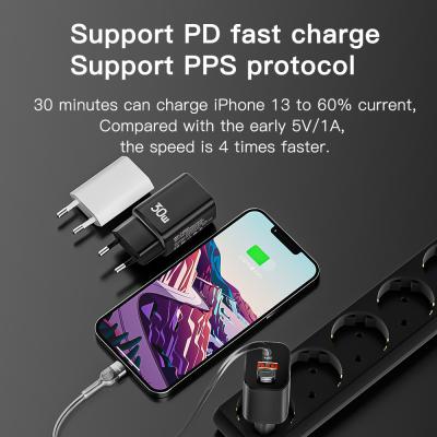 China Essager 2022 Journey 30W Fast Charger EU US UK Plug Fast Wall Charging For Cell Phone Pad Mobile Phone for sale