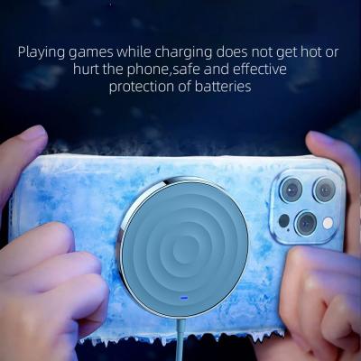 China MicroWave Magnetic Mobile Phone Charger Wireless Mini Fast Charging 5W 15W 7.5W for sale