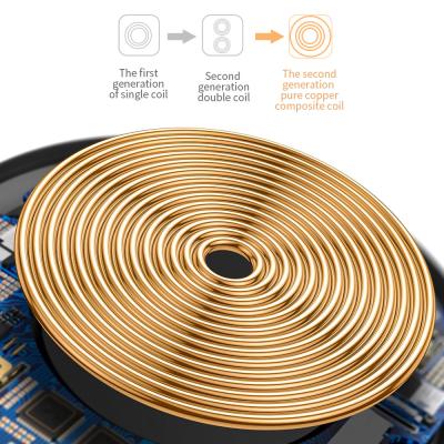 China Mirror Desktop Ready Stock Quick Qi Wireless Charger 15W voor mobiele accessoires van de 12e serie Te koop