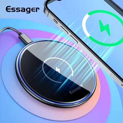 Cina Lampada da scrivania caricabatterie magnetica senza fili 15W per ip 12 HUAWEI XIAOMI in vendita