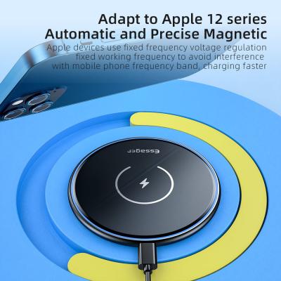 Cina Lampada da scrivania caricabatterie magnetica senza fili 15W per ip 12 HUAWEI XIAOMI in vendita