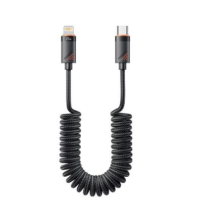China ESSAGER ES-X66 Spring Style 29W USB-C para iluminação cabo de carregamento à venda