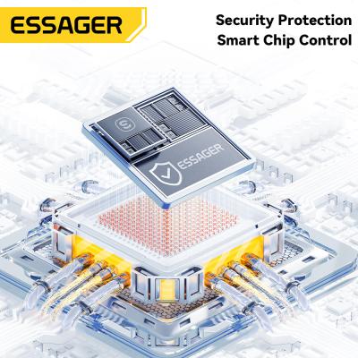 China ESSAGER ES-X66 Spring Style Cable 100W 88W 7A USB Tipo C para USB Cable à venda