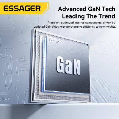 Cina ESSAGER ES-CD48 Serie 2 porte 45W Tipo C caricabatterie veloce USB in vendita