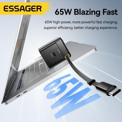 Китай ESSAGER G652CU серии 65W Встроенный кабель USB-C GaN USB-C зарядное устройство продается