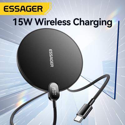 China ESSAGER ES-WC15 serie 15W oplader voor Android magnetisch draadloos oplader Te koop