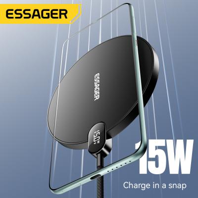 China ESSAGER ES-WC15 serie 15W oplader voor Android magnetisch draadloos oplader Te koop