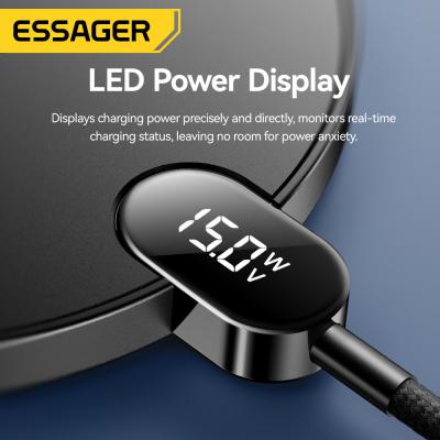 China ESSAGER ES-WC15 serie 15W oplader voor Android magnetisch draadloos oplader Te koop